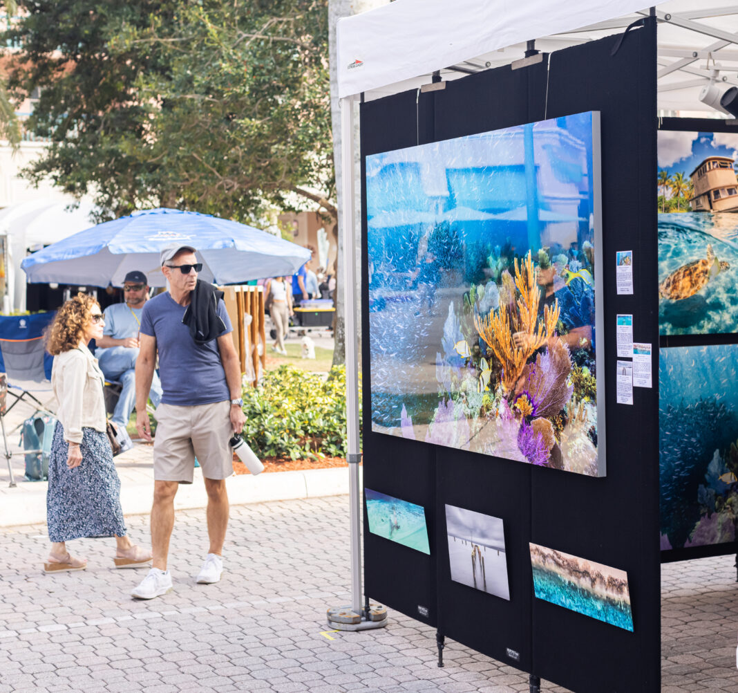 The Boca Museum Art Festival in Mizner Park on February 1 & 2, 2025, in ...